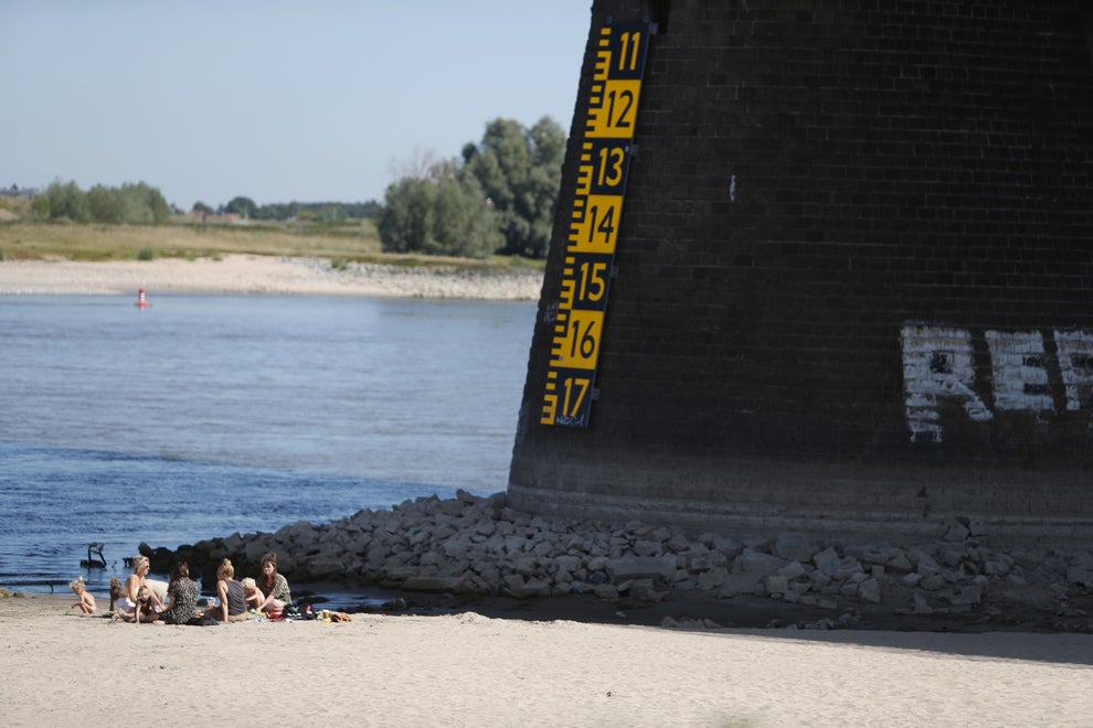 Europe Droughts Reveal Hunger Stones: Photos