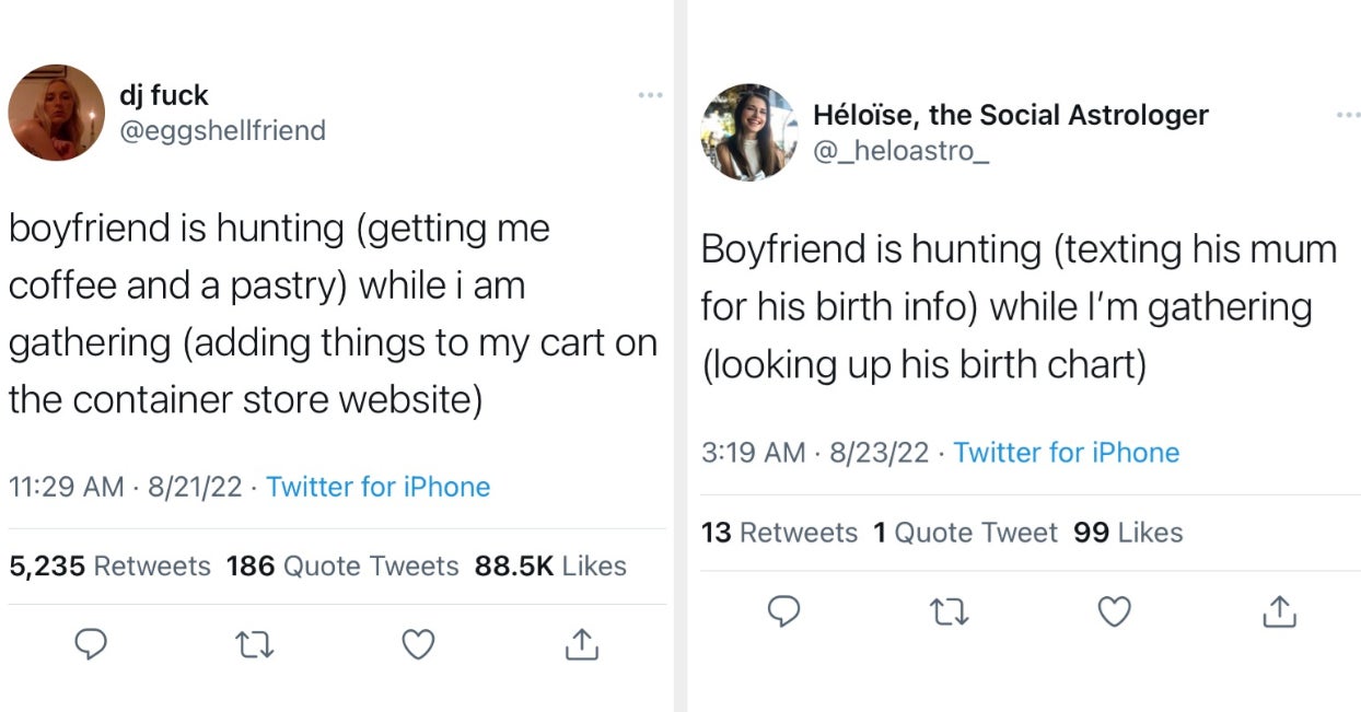 Hunting And Gathering Tweets