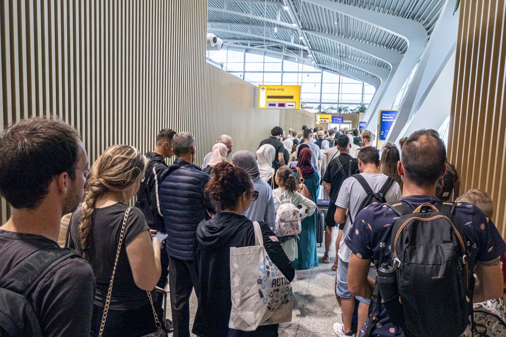 Photos Show How Miserable The Flight Delays Have Become In The US
