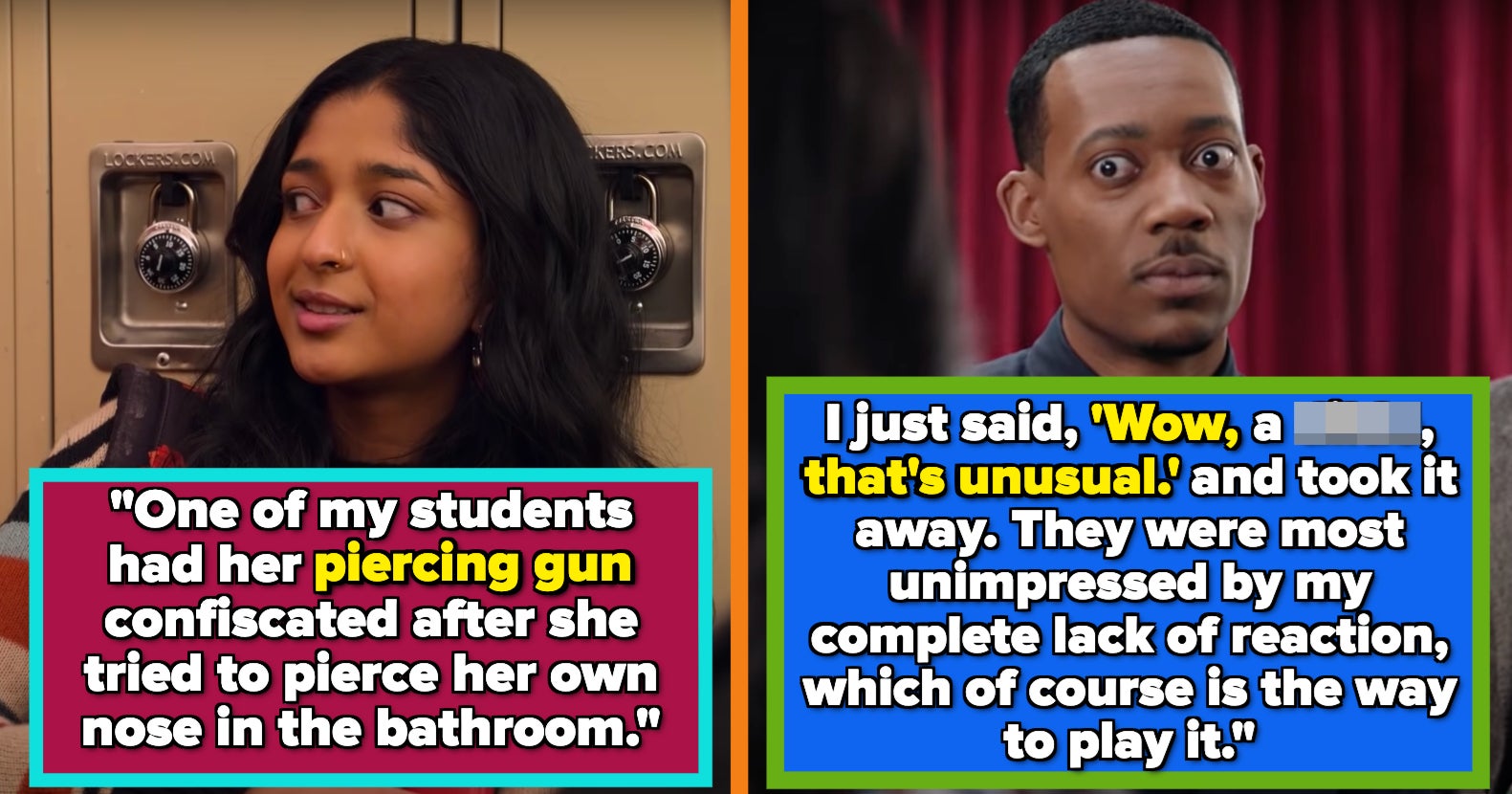 32 Items Confiscated In School