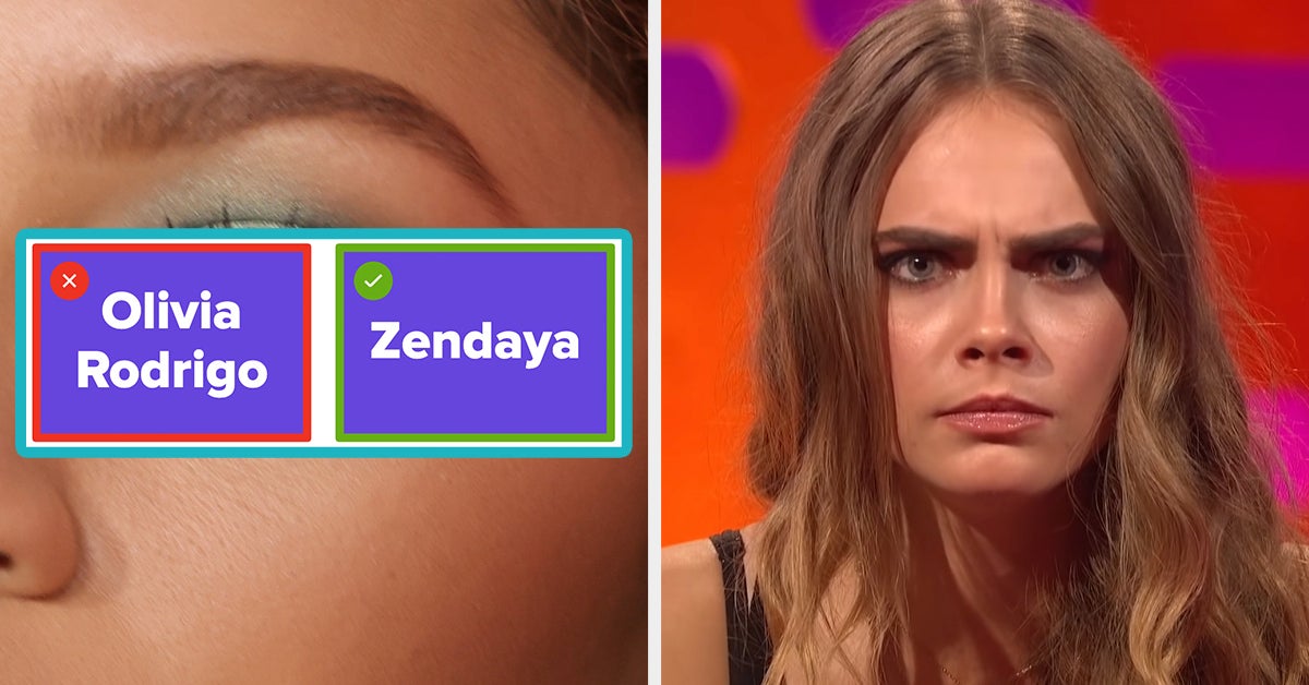 Identify Celebrities By Their Eyebrows Trivia Quiz