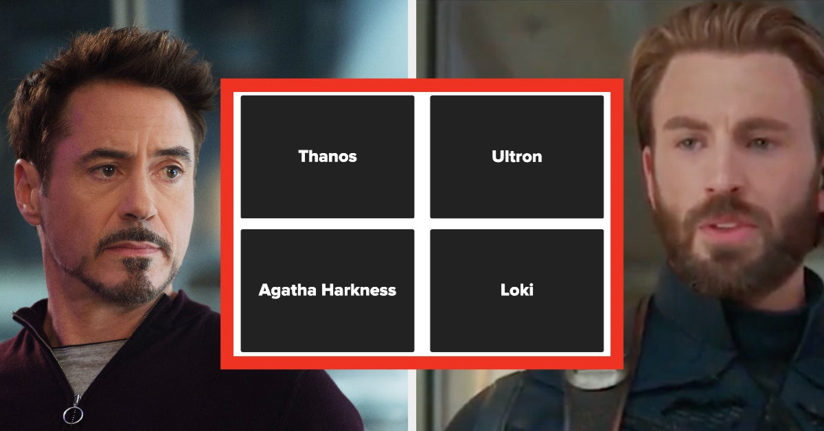 Pick Marvel Characters To See If You're Tony Or Steve