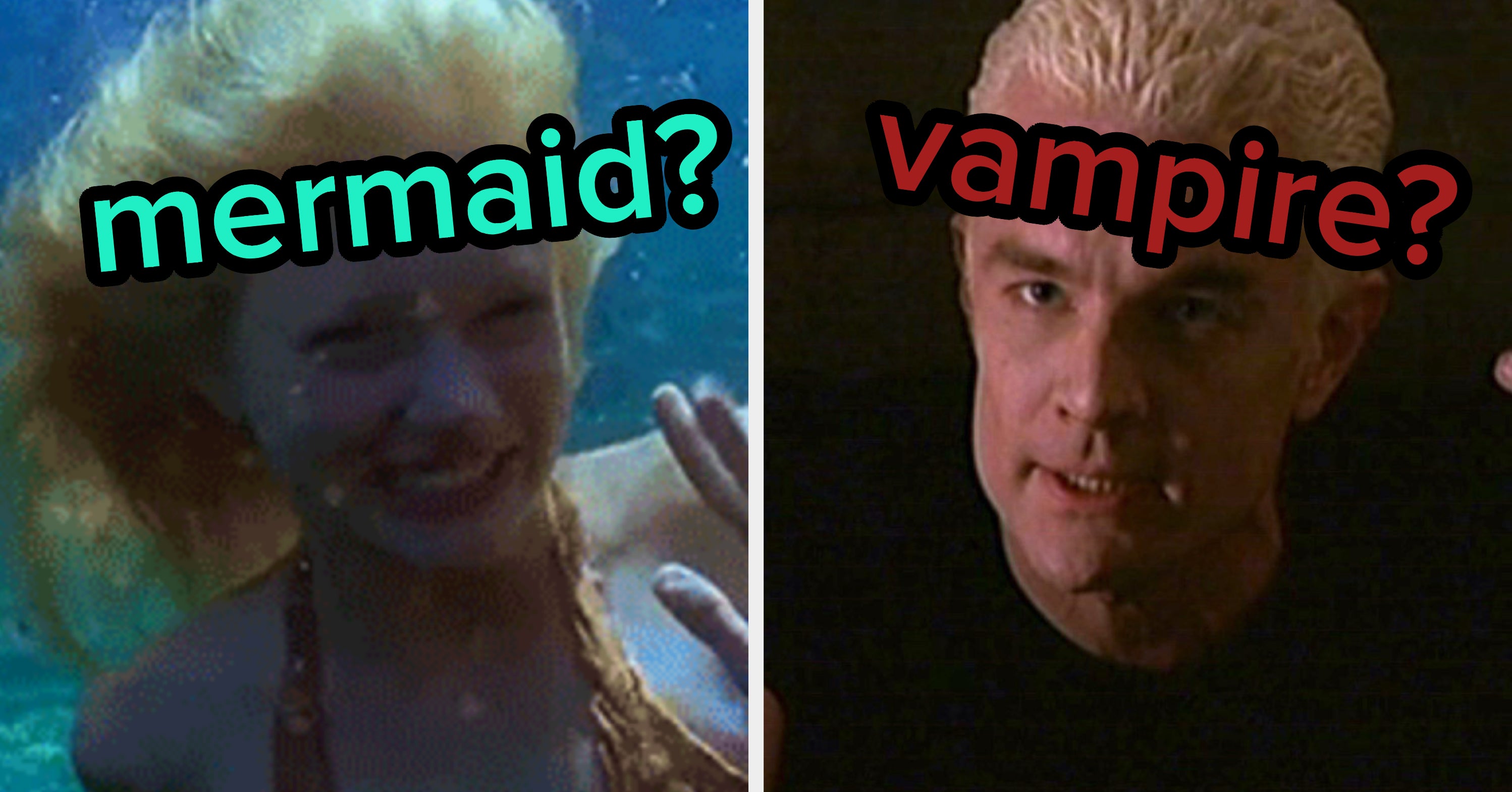 Are You A Mermaid Or A Vampire?