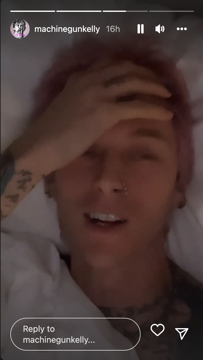 Machine Gun Kelly's Tour Bus Vandalized, Laughs At Culprits