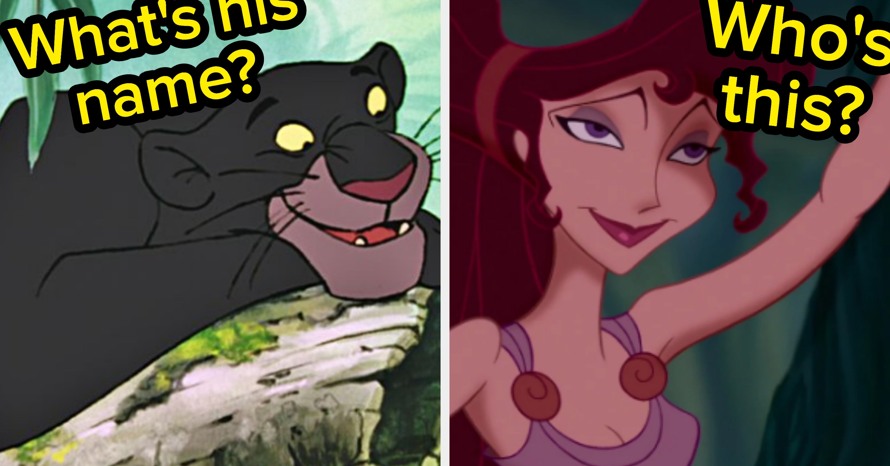 Guess The Name Of These Supporting Disney Characters