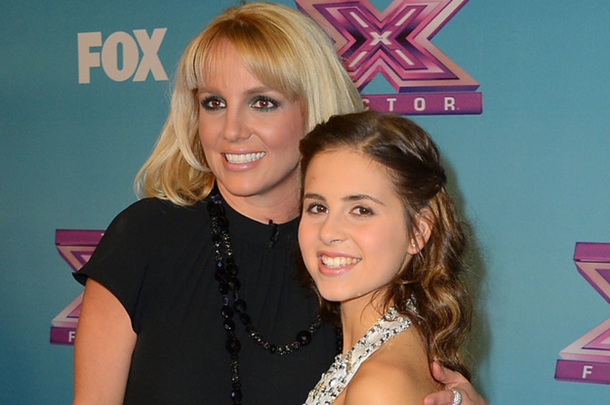 Britney Spears Laughing X Factor