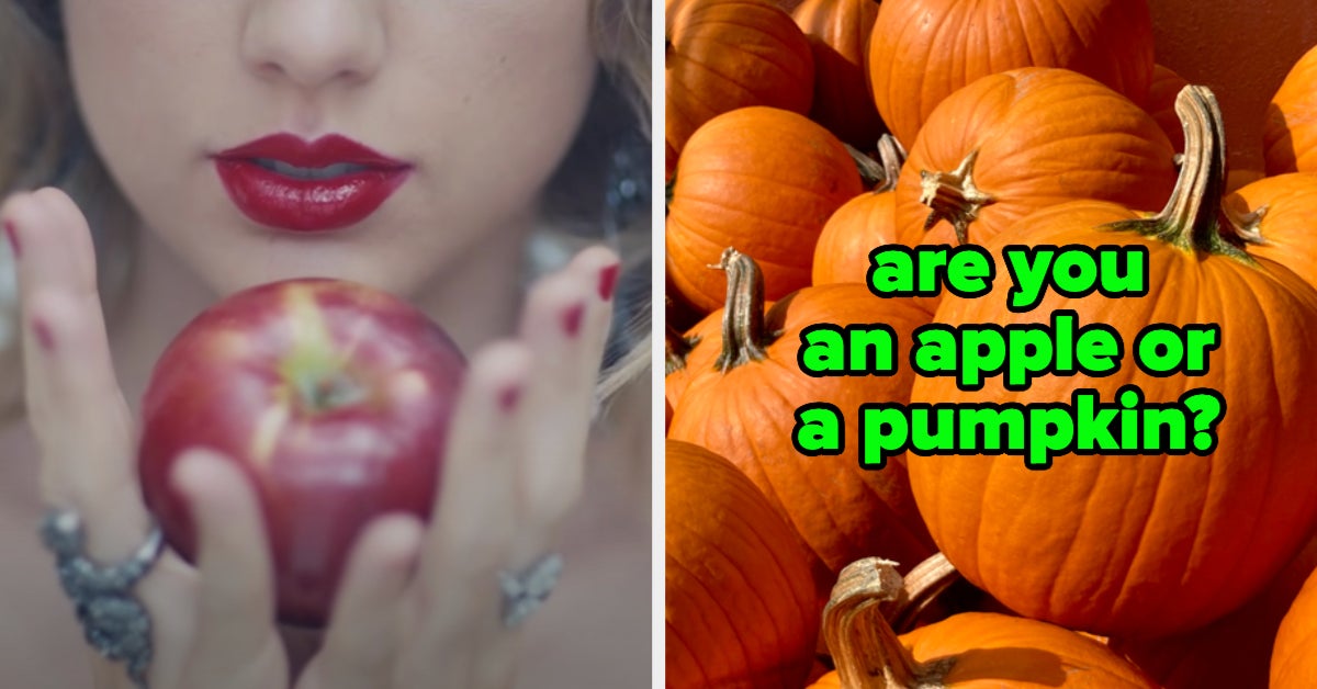 Are You More Of A Pumpkin Or An Apple?