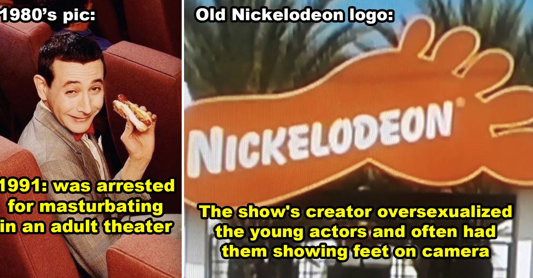 original nickelodeon logo foot