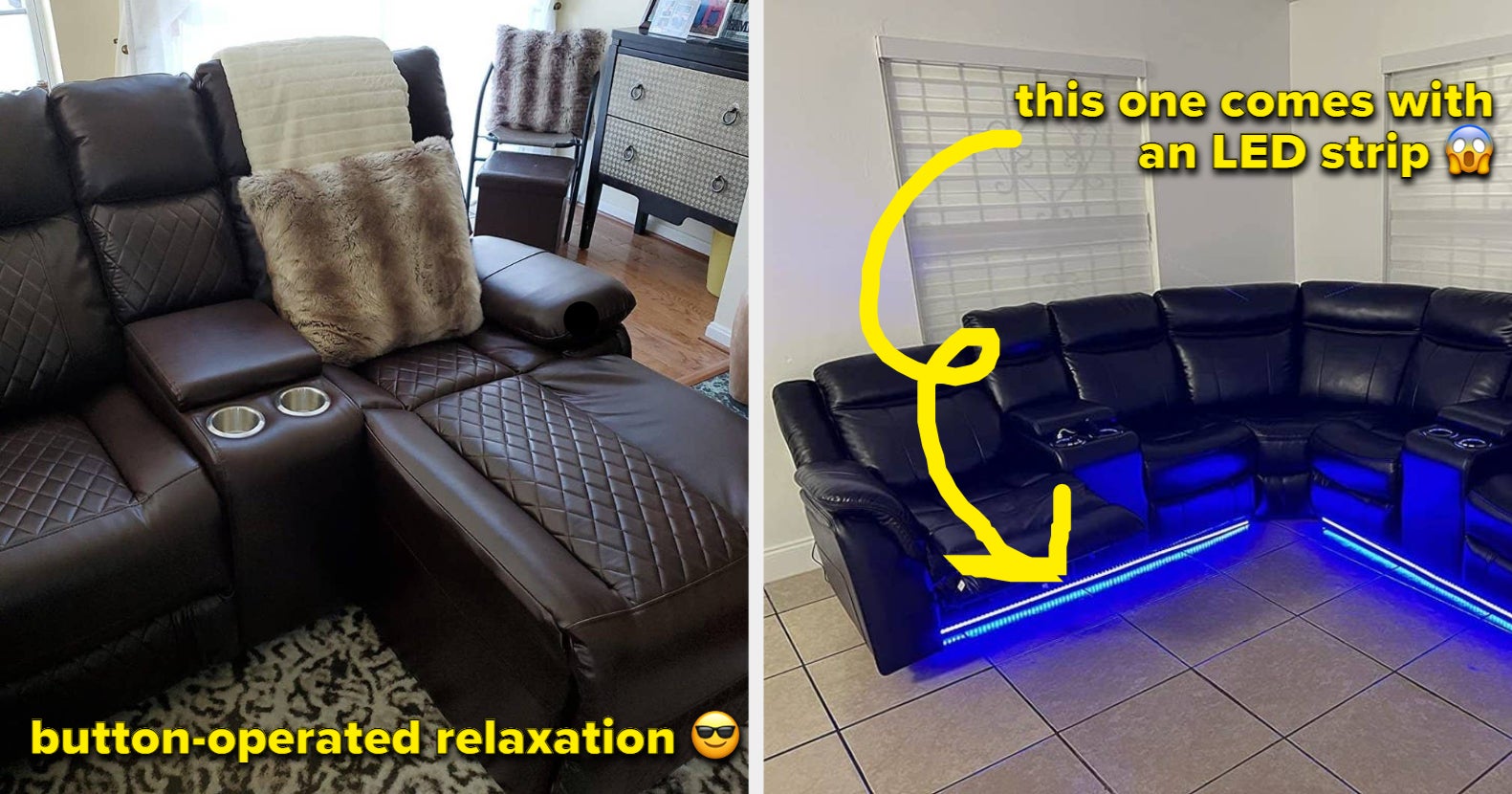 17 Best Sectionals With Recliners To Lean (Back) Into