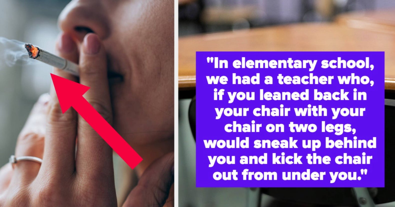 Adults Are Revealing Things Teachers Used To Be Allowed To Do At School