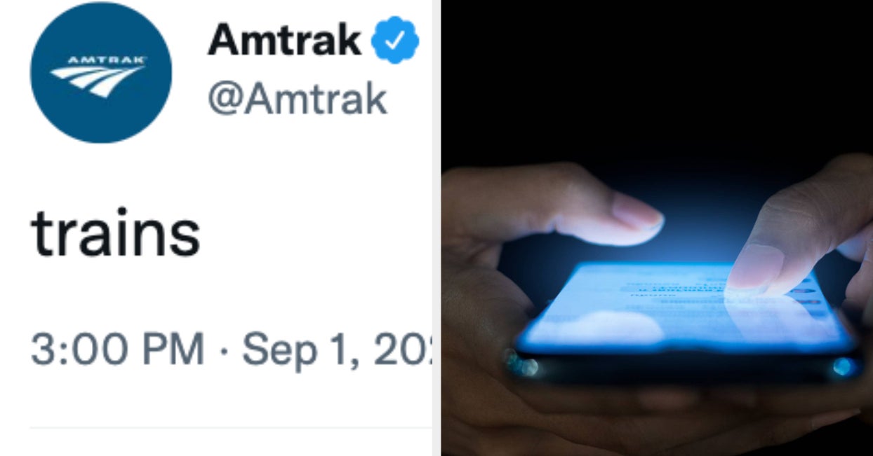 Amtrak Tweeted "Trains" And It's Confusing People