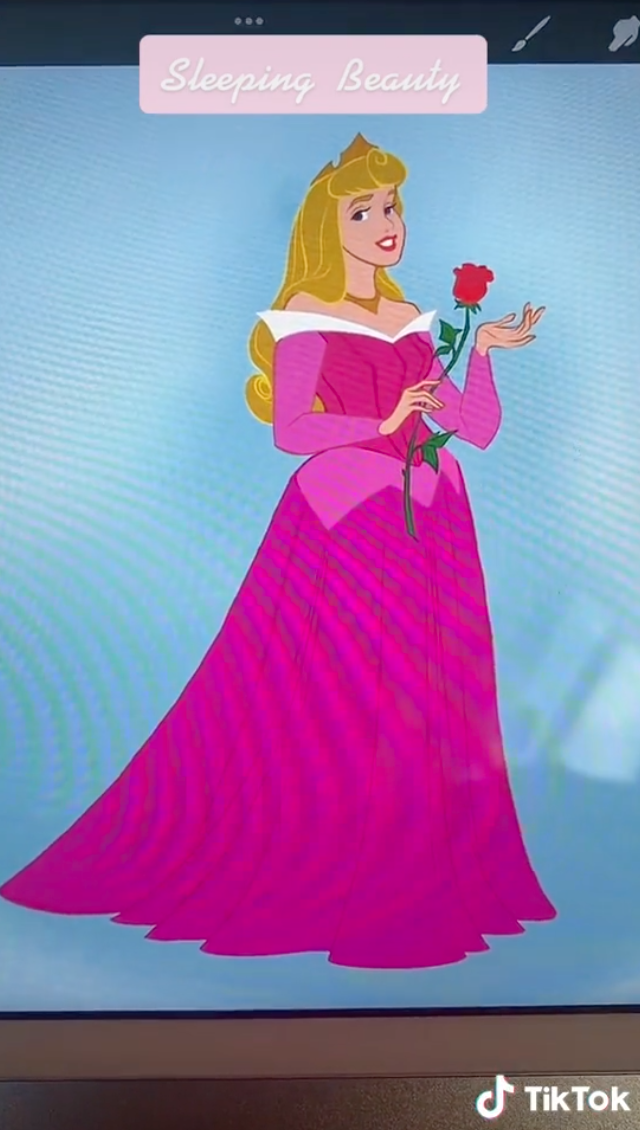 How To Draw A Disney Princess Body