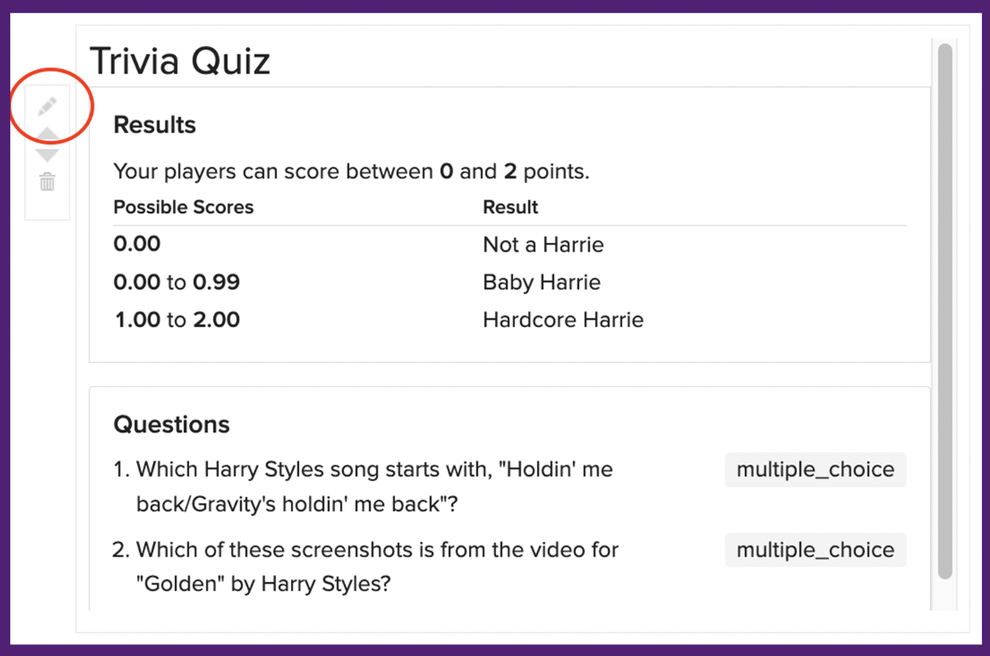 How To Make BuzzFeed Trivia Quiz