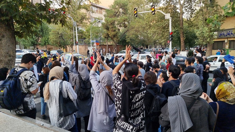 Protests In Iran Over Mahsa Amini's Death
