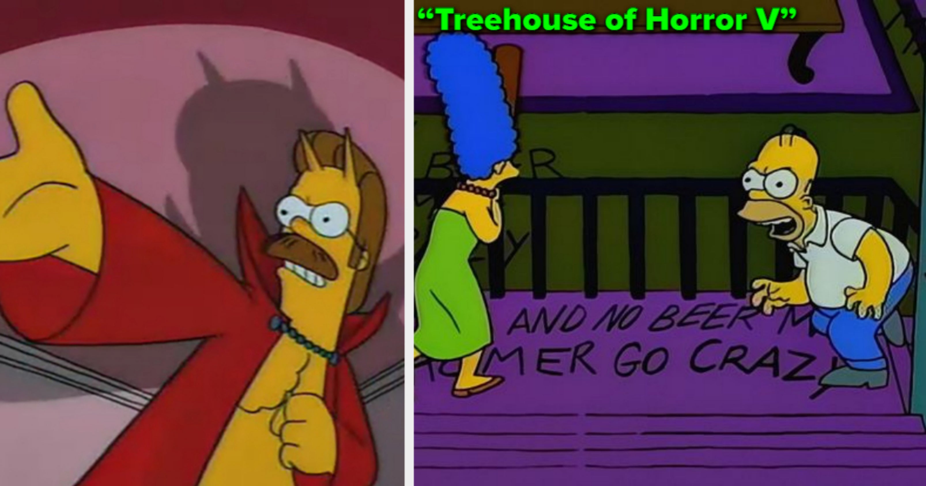 The Best Treehouse Of Horror Episodes Of The Simpsons