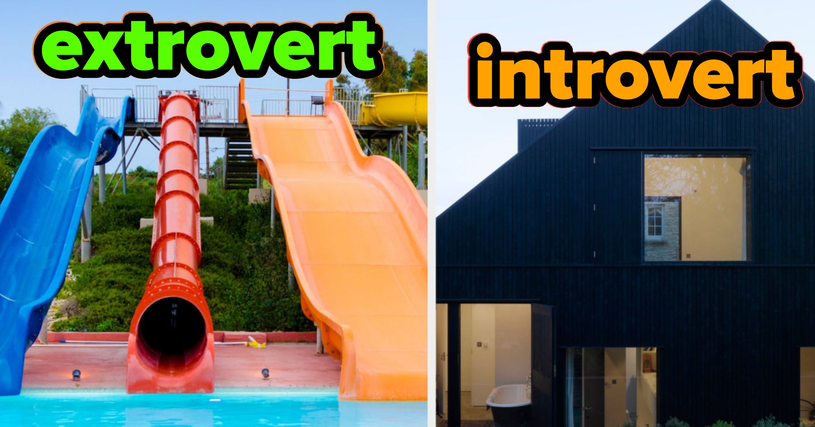 Are You An Introvert Or Extrovert Based On The House You Build?