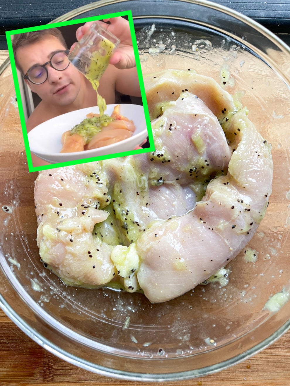 TikTok's Viral Kiwi Marinated Chicken Is A Must Try