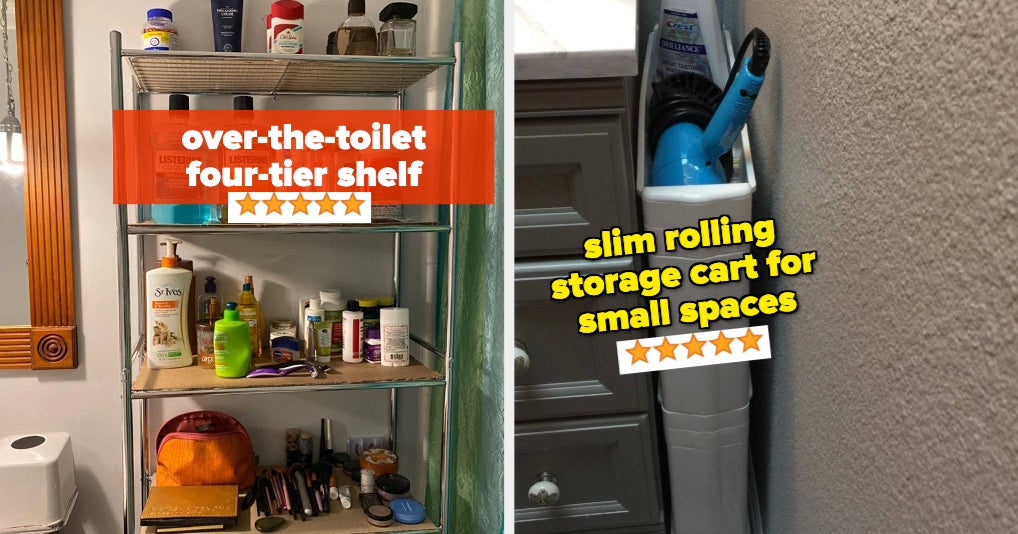 15 Things To Make Bathroom Clutter Less Overwhelming
