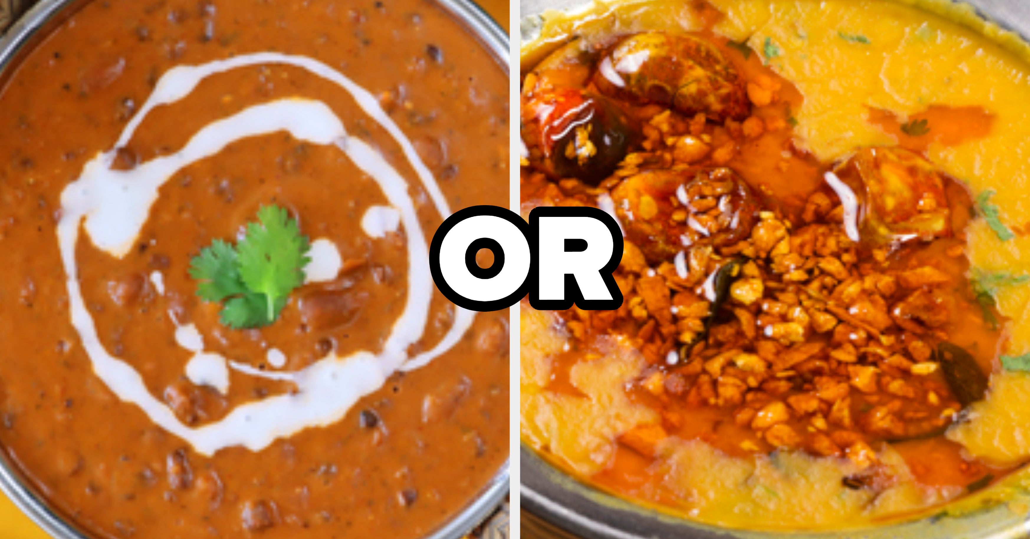 Would You Rather Indian Food Quiz