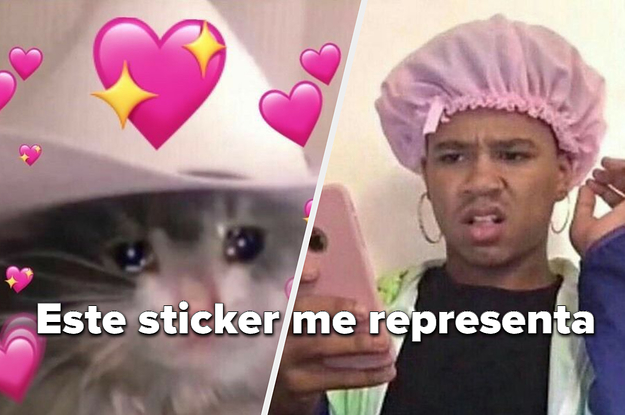 Memes de reacción y stickers de Whatsapp