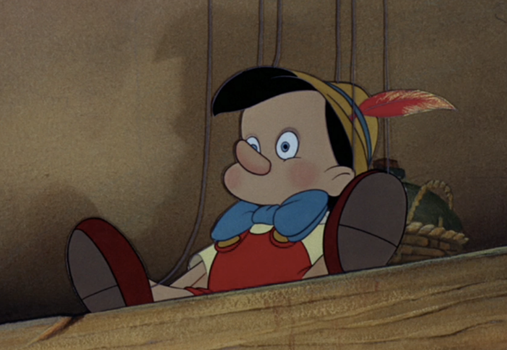 Original Disney Pinocchio Reaction