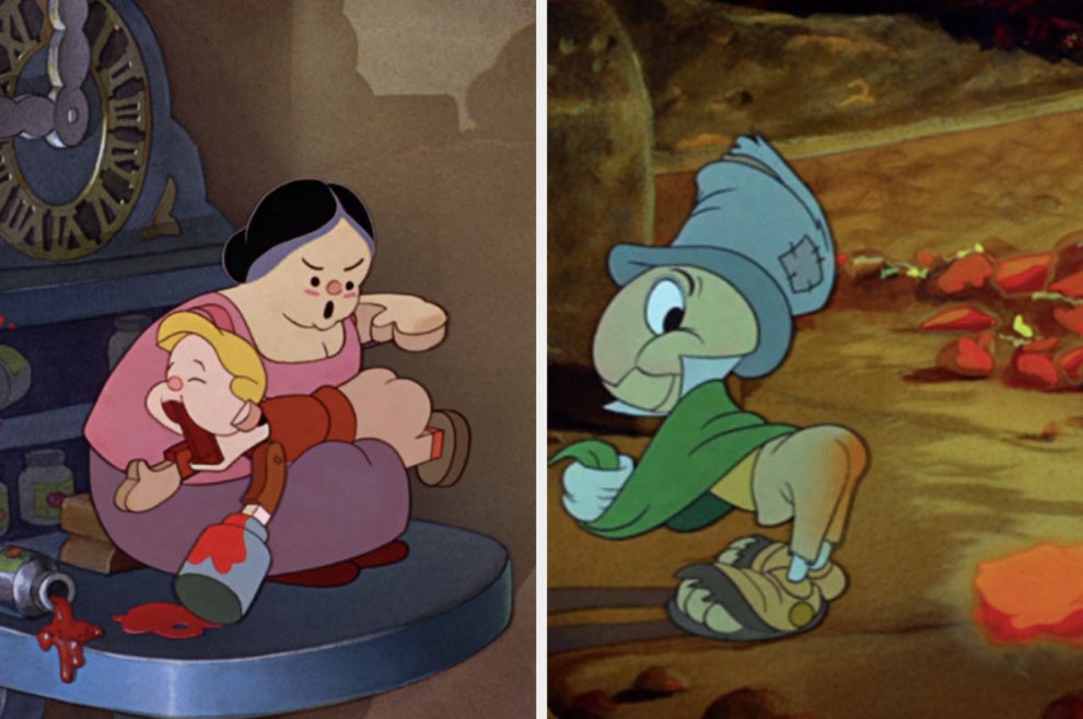 Original Disney Pinocchio Reaction
