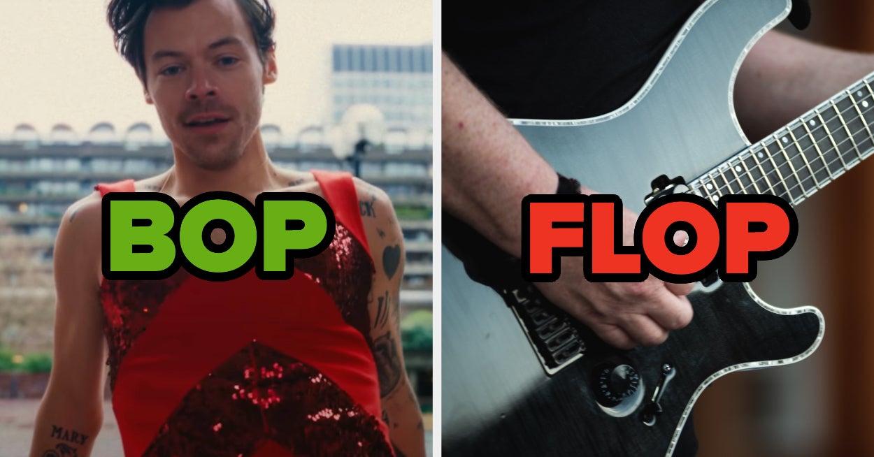 Write A Song See If It's A Bop Or Flop Quiz