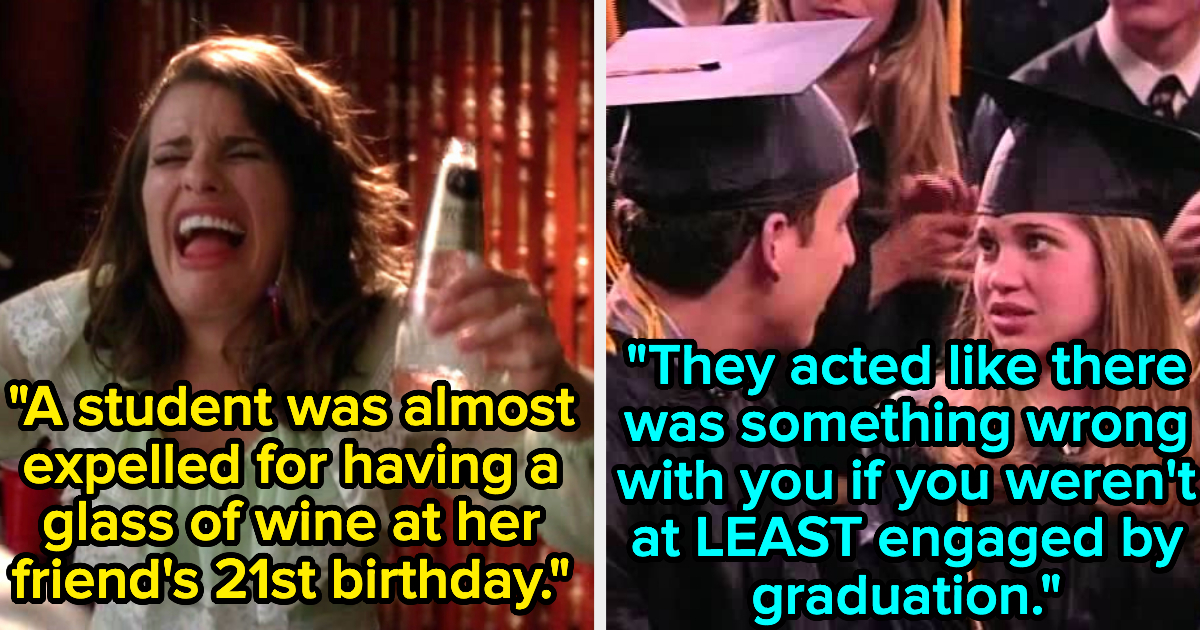 People Who Went To Strict, Religious Colleges Are Revealing What It Was ...