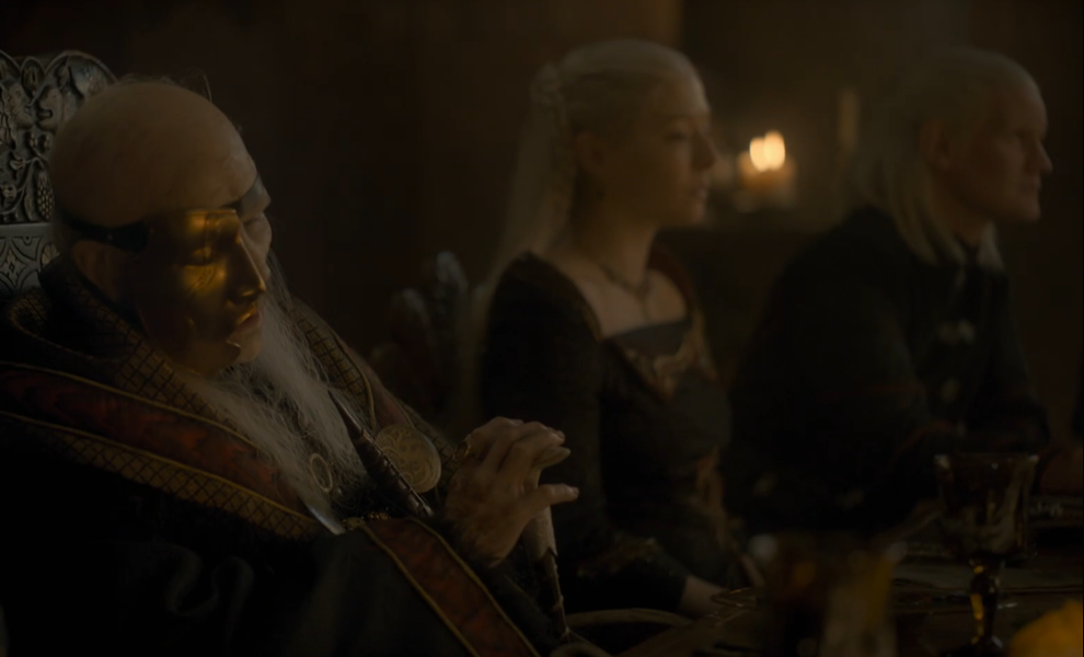 "House Of The Dragon" Episode 8: An Important Detail About Viserys' Mask