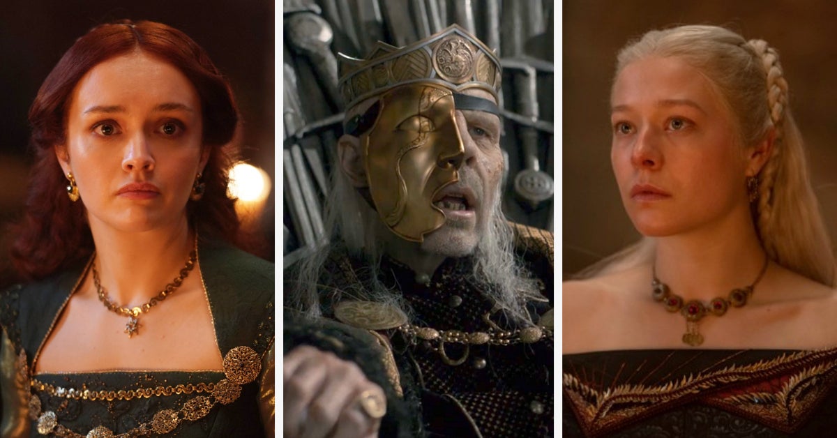 "House Of The Dragon" Episode 8: An Important Detail About Viserys' Mask