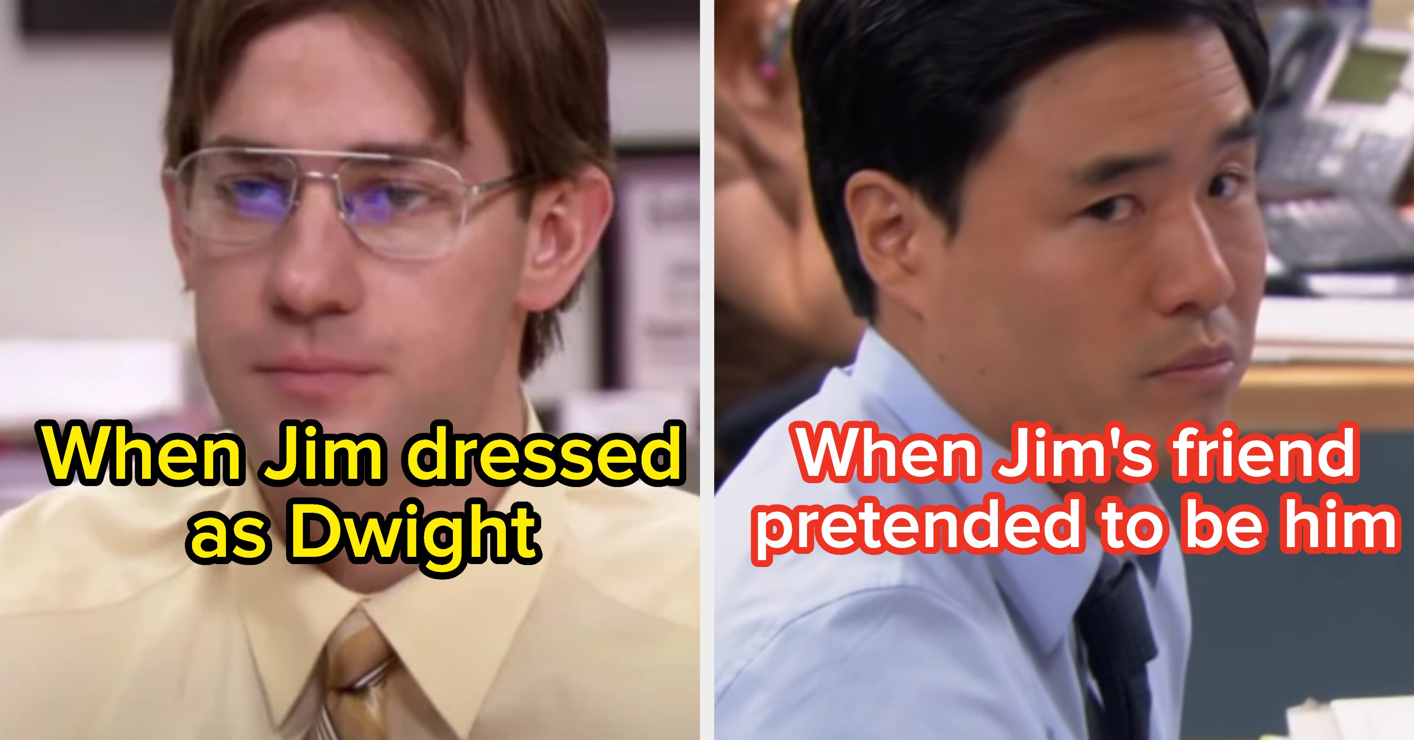 Pick Between These Jim And Dwight Pranks On The Office