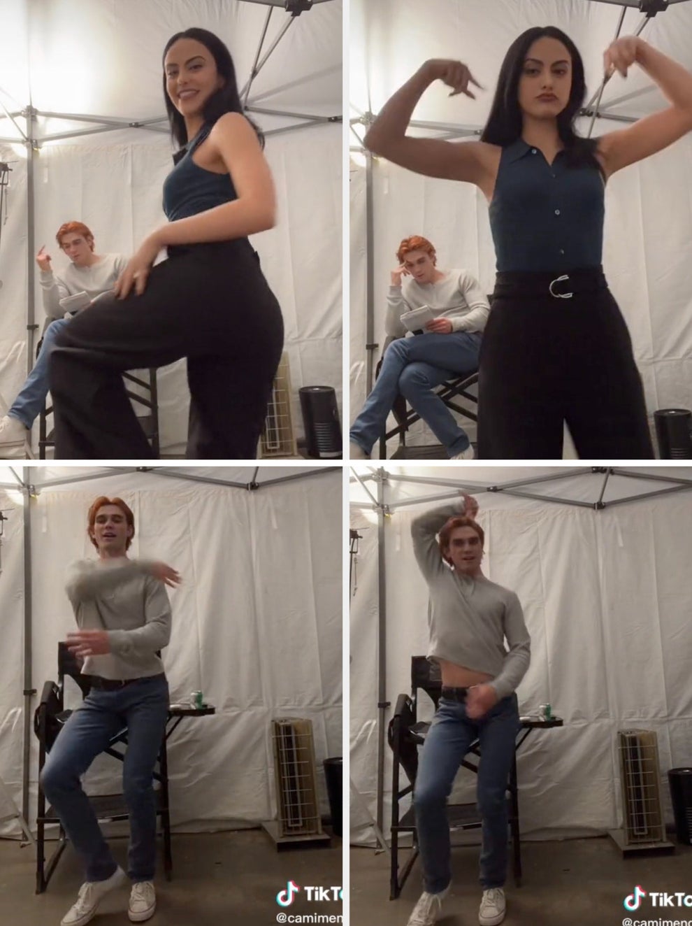 Camila Mendes Behind The Scenes Rivedale And Do Revenge