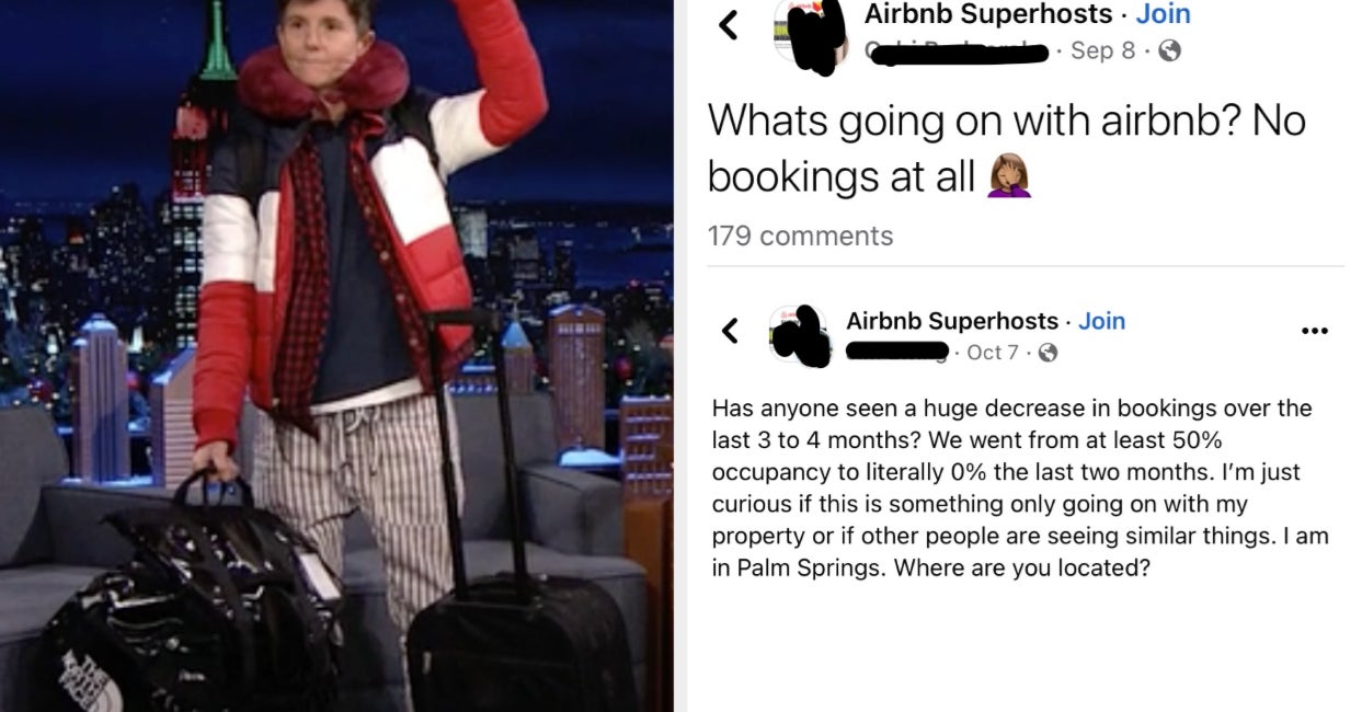 Twitter Reacts To Low Airbnb Bookings Post