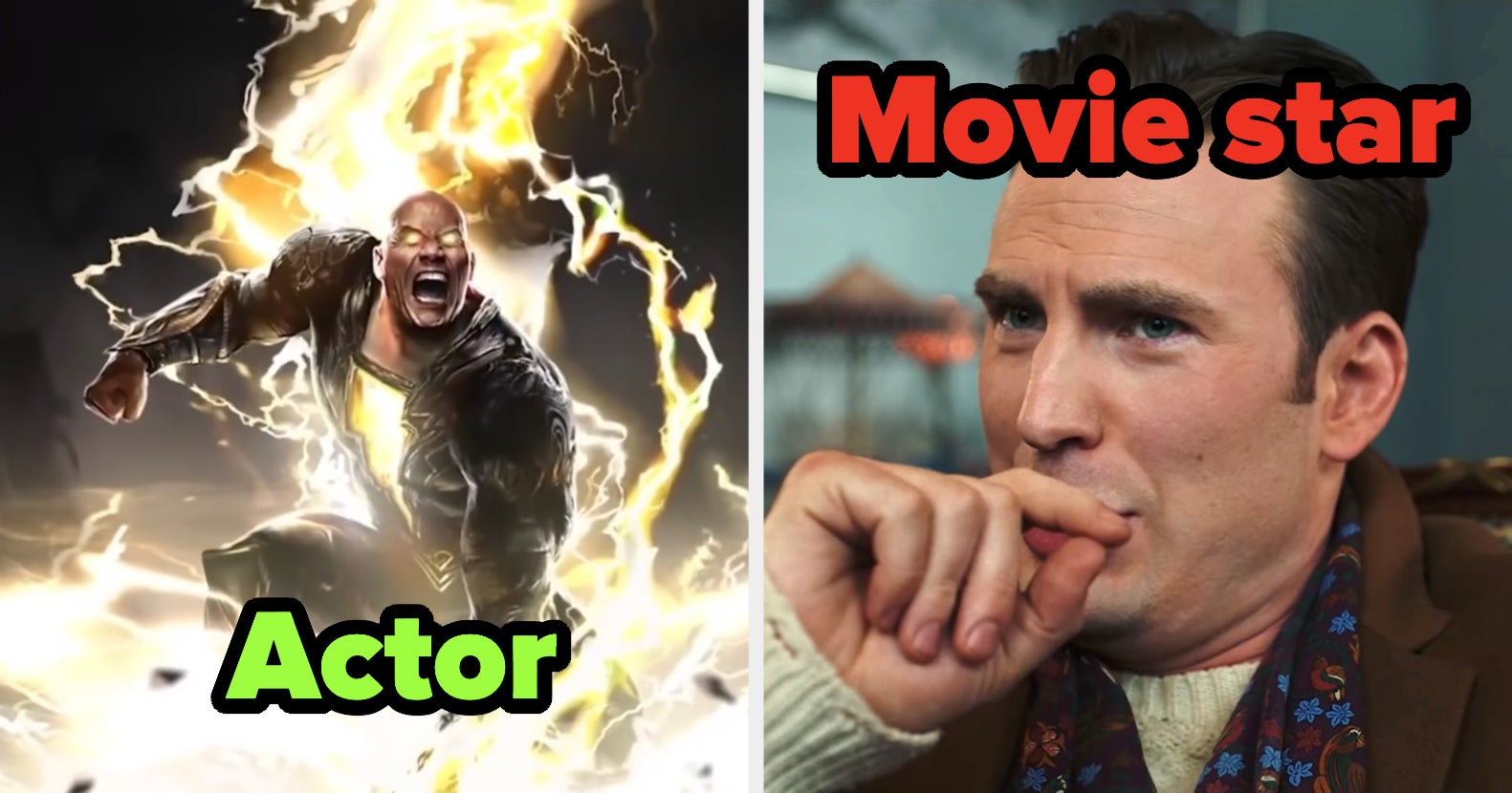 Are These Celebrities Movie Stars Or Actors?