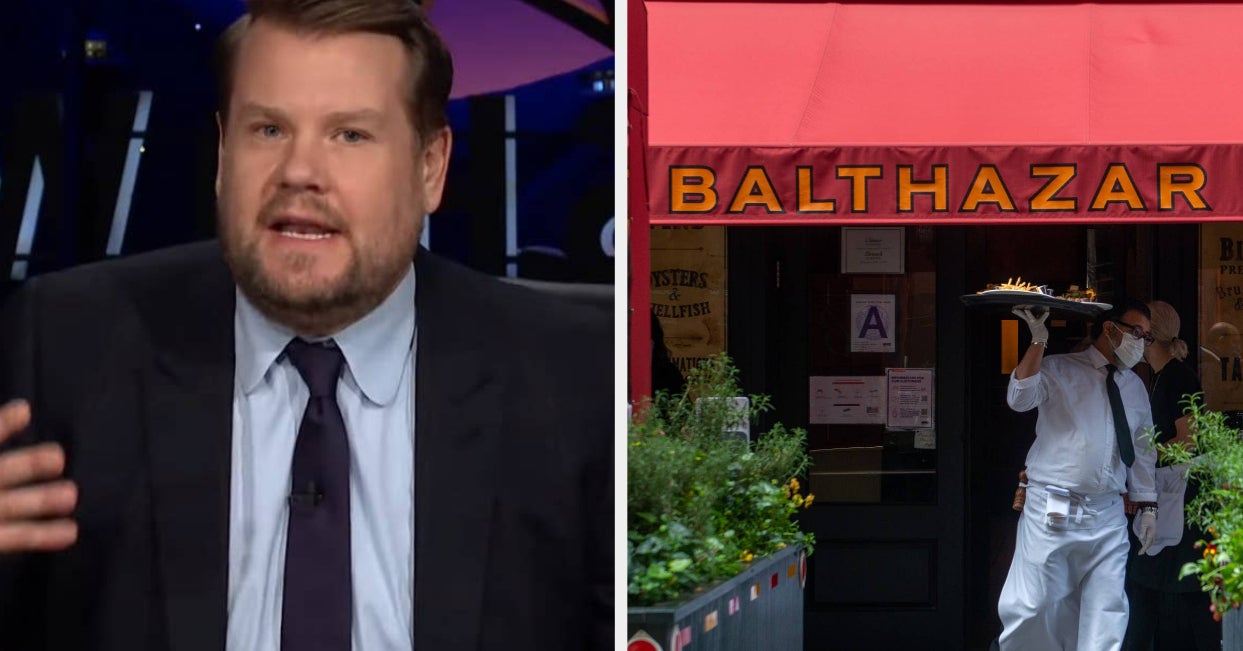 James Corden Has Admitted He Made A "Rude Comment" To A Server
