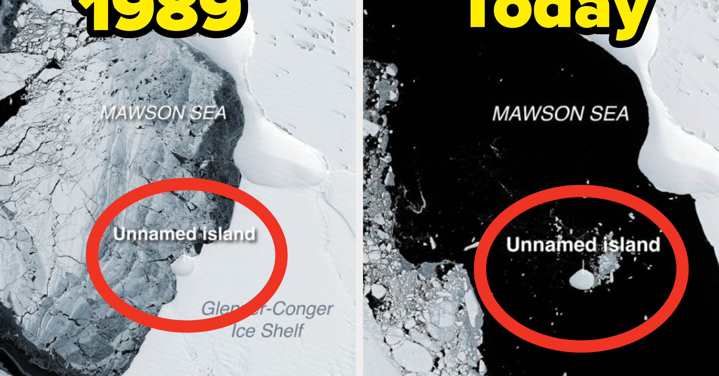 19 Photos Of The Earth Then Vs. Now