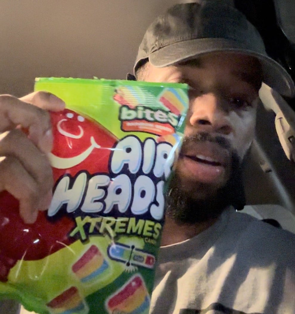 I Tried Gym TikTok's Eating Sour Candy Before Working Out Trend