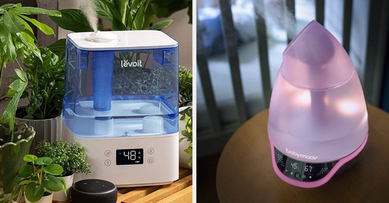 9 Best Humidifiers For Bedrooms That Help With Dryness