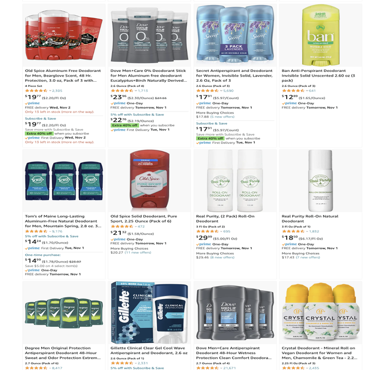 The Best Deodorants And Antiperspirants, Tested & Ranked