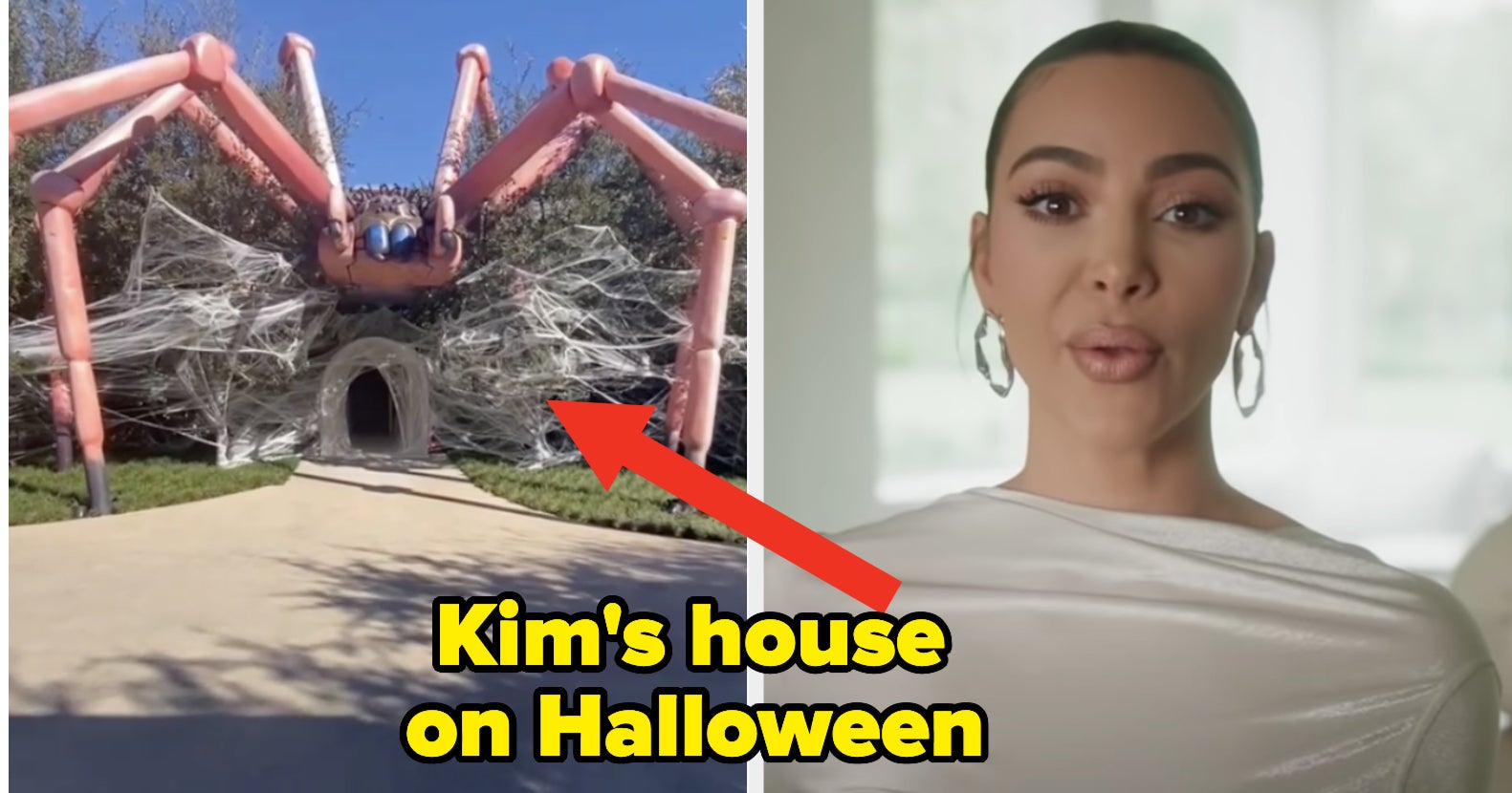 24 Small Details Of Kim Kardashian's Holiday Decoartions