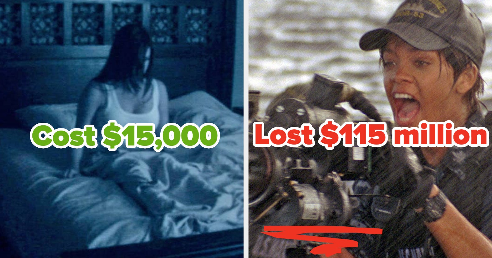 11 Small Budget Movie Successes And 11 Big Budget Flops
