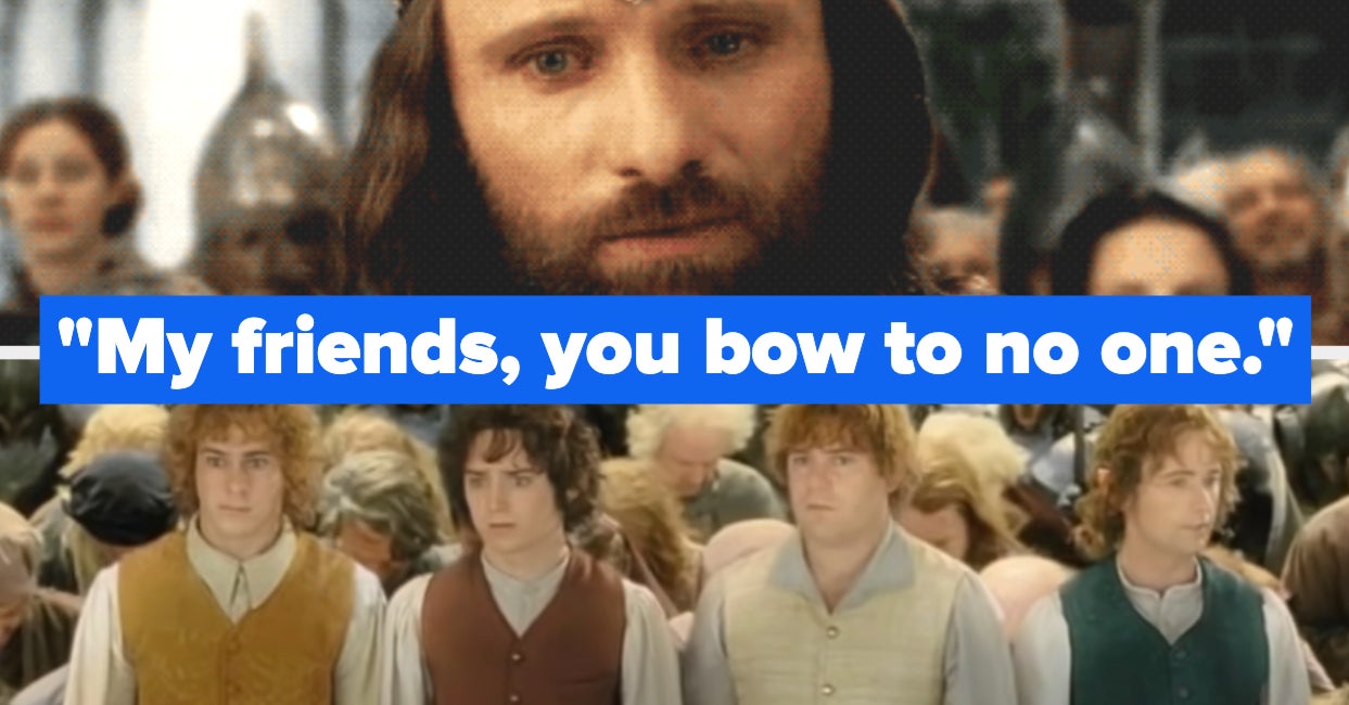 40 Epic Lines From Peter Jackson's "The Lord Of The Rings" Trilogy