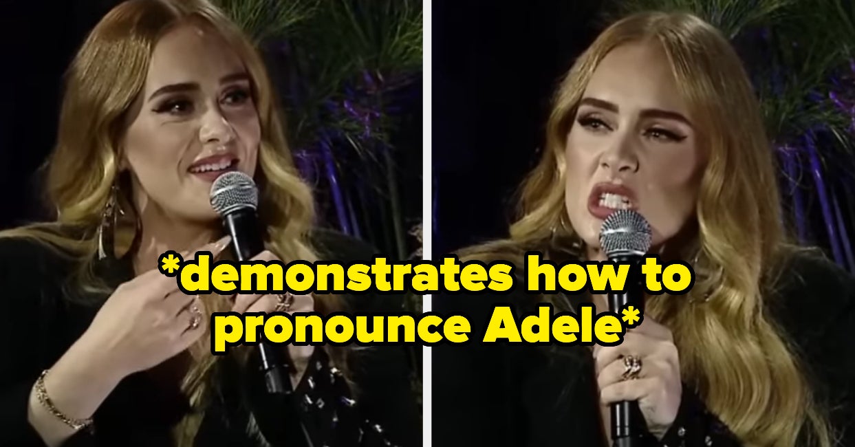 How To Pronounce Adele's Name