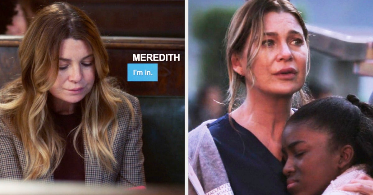 Grey's Anatomy Ellen Pompeo Meredith Grey Exit