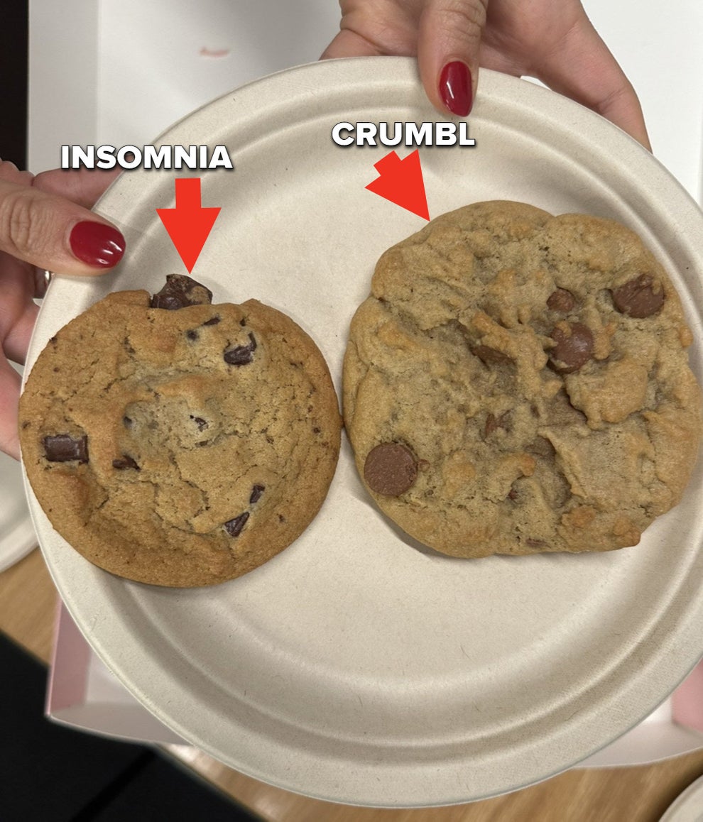 We Tried Crumbl Cookies Vs. Insomnia Cookies
