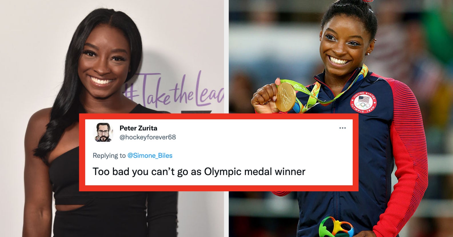 Simone Biles Quickly Reminded A Person To Put Some Respect On Her Name ...