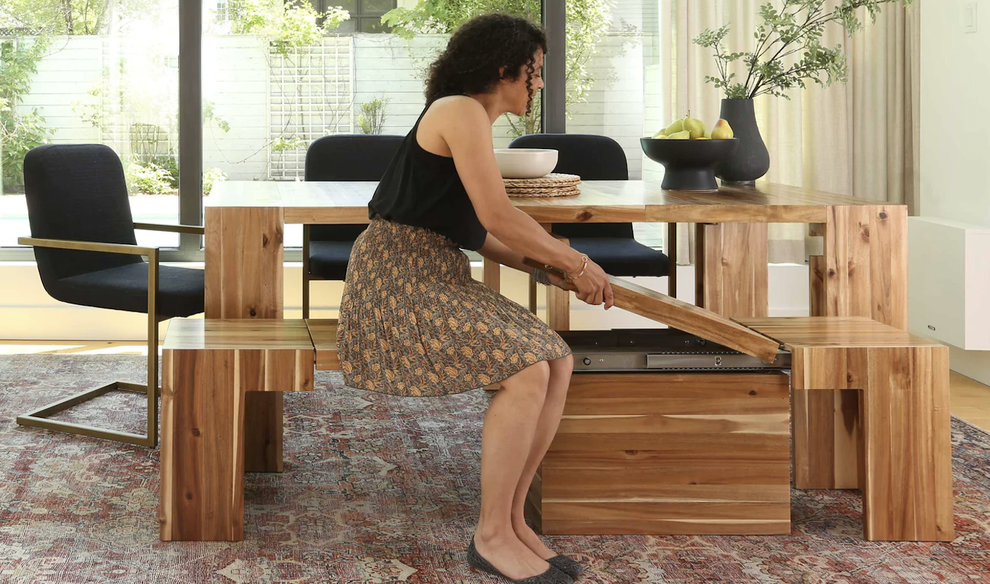 This Transforming Dining Table Can Fit Up To 12 People