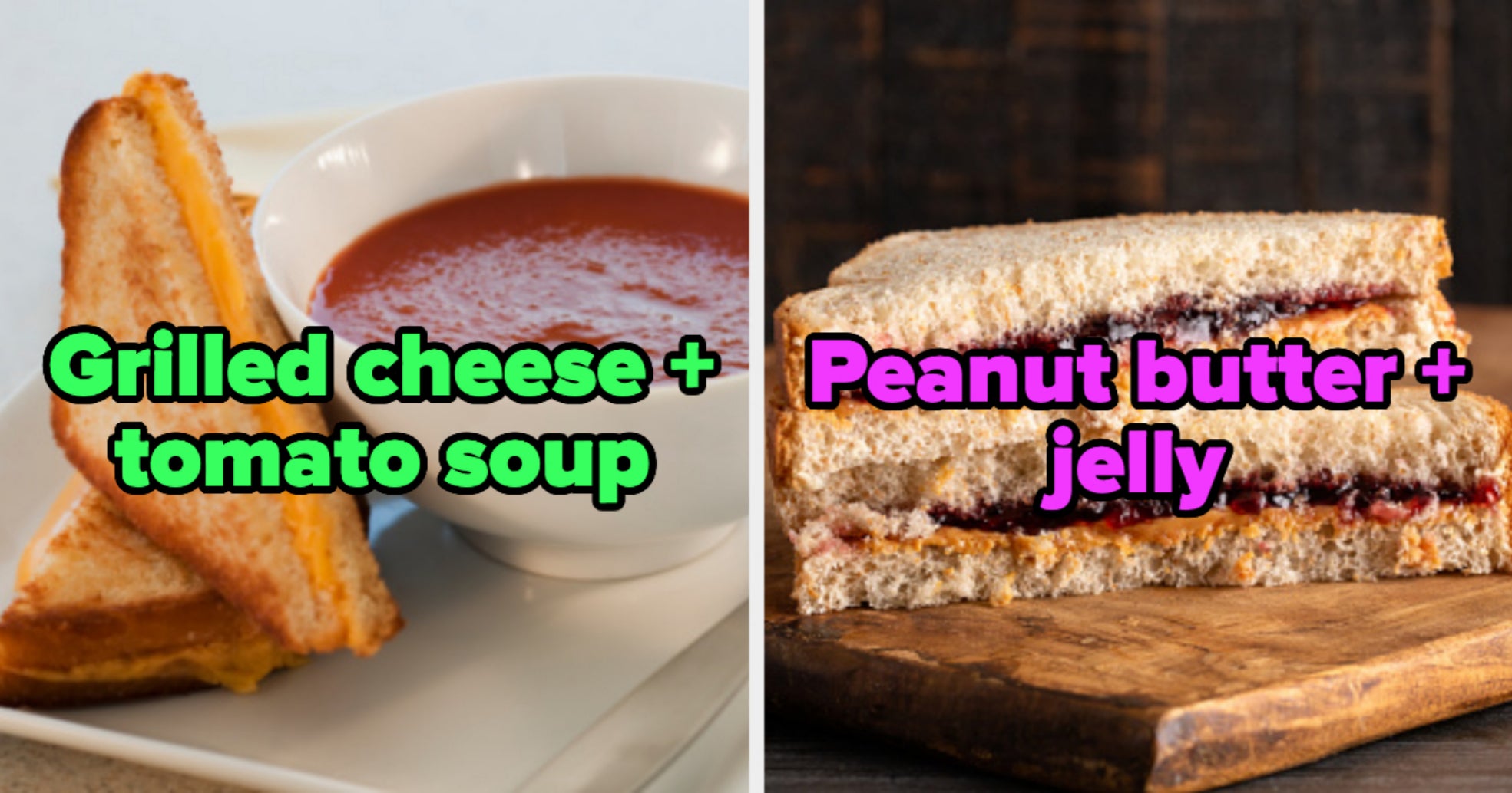 Pick One: Food Duos Quiz