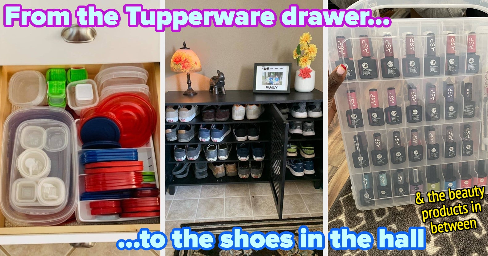 Organize Tupperware