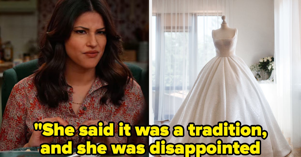 This Bride Went Against Her MIL's Wedding Dress Expectations